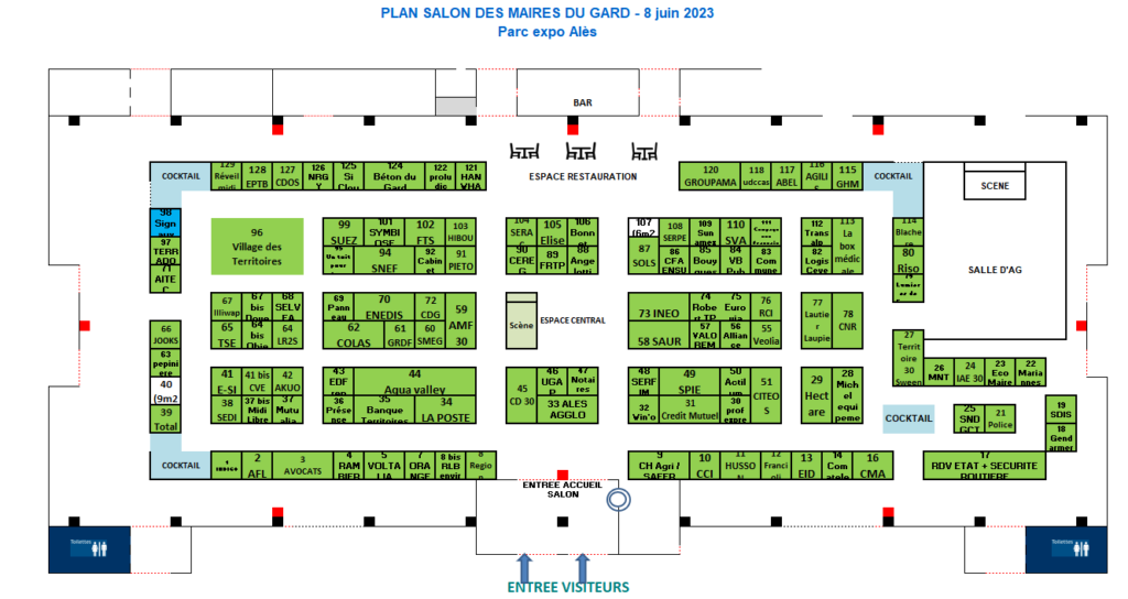 PLANS | Le Salon des Communes et des Intercommunalités du GARD