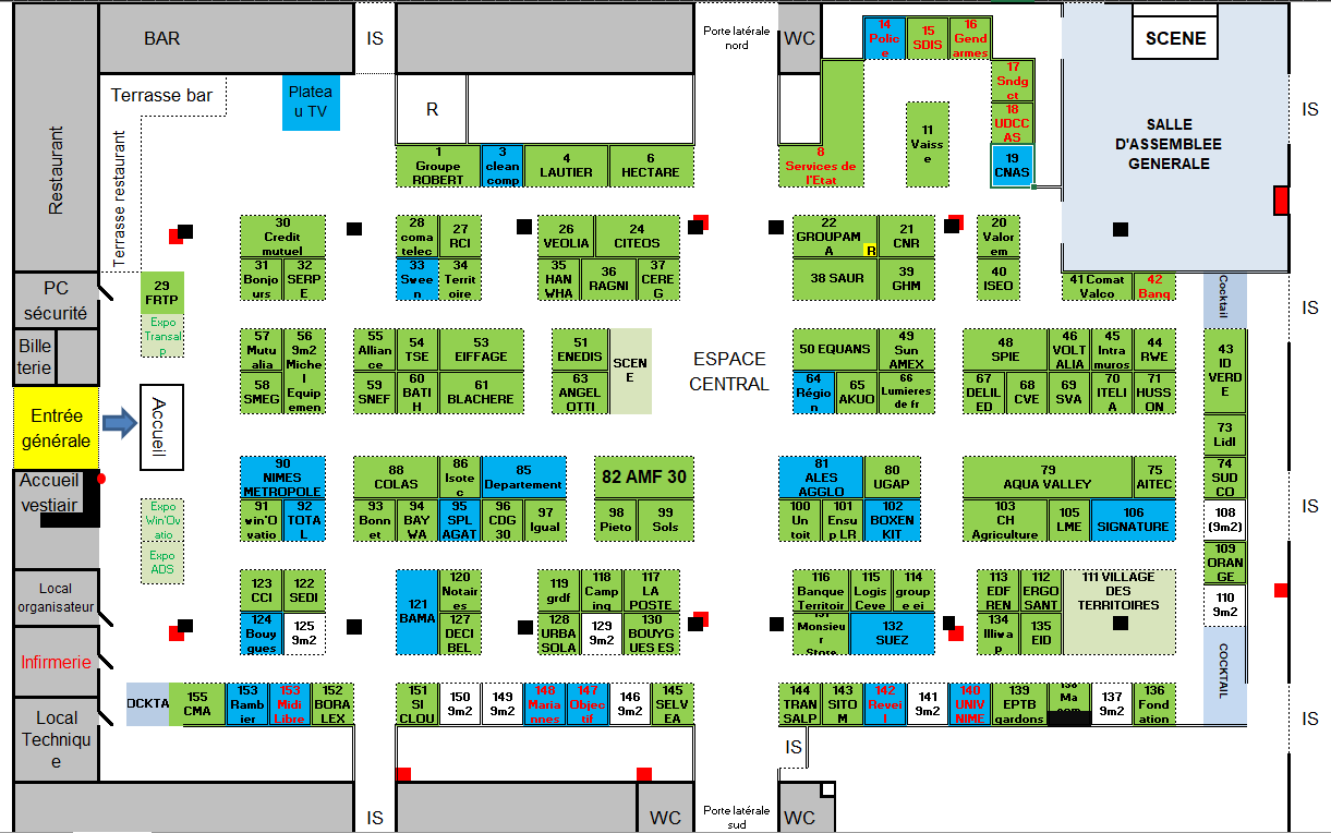 PLANS | Le Salon des Communes et des Intercommunalités du GARD